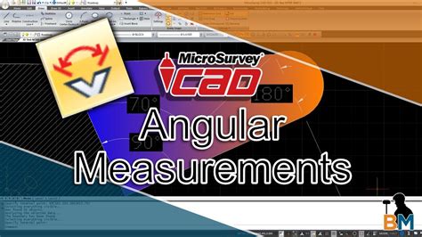 MicroSurvey CAD How To Write Angular Measurements Bench Mark YouTube