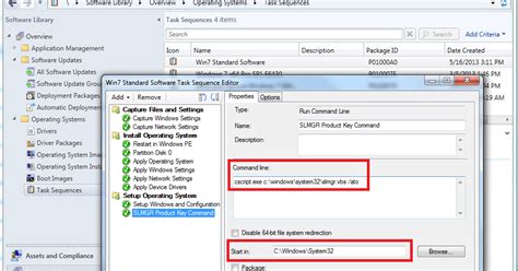 My IT Space Activate Windows 7 Pro With MAK Key Via SCCM 2012 Task Sequence