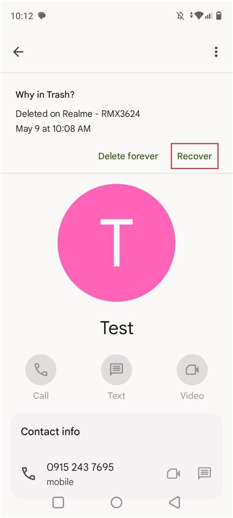 5 Easy Ways To Recover Deleted Contacts On Android Devices