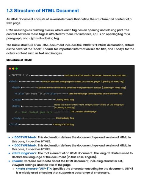 Html Deep Dive Digital Note Codewithcurious