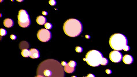 Color Split Particle Overlay Effect Black Background Loop — Free