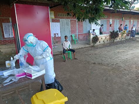 ကျောင်းကုန်းမြို့တွင် ယာဉ်မောင်းနှင့်ယာဉ်နောက်လိုက်များအား ကိုဗစ်ပိုး ရ