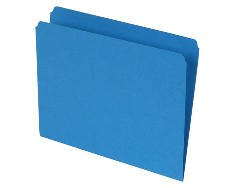 Colour File Folder Straight Cut Tab Letter Blue Colour File Folder Straight Cut Tab Letter Blue