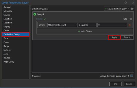 Query Features With No Attachments In A Layer In Arcgis Pro