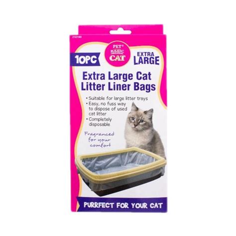 10pcs Cat Kitty Litter Liners Bags Liner White Extra Large Brand New