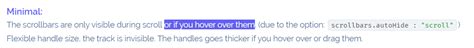 Autohide Scroll Let Scrollbar Appear On Hover · Issue 84 · Kingsora