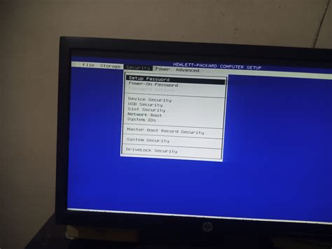 Solved Need Help Related To Secure Boot Or Something Else In Bios Hp