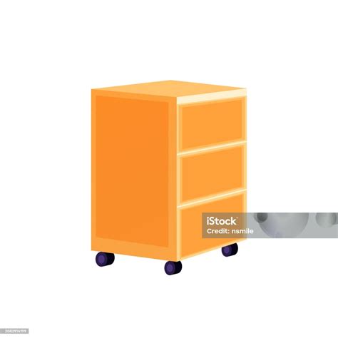 벡터 아이소 메트릭 침대 옆 테이블 평면 디자인 흰색 배경에 고립 된 0명에 대한 스톡 벡터 아트 및 기타 이미지 0명 3