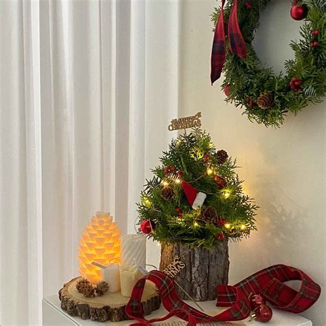 [용인 수지] 크리스마스 생화 트리 리스 원데이클래스 솜씨당