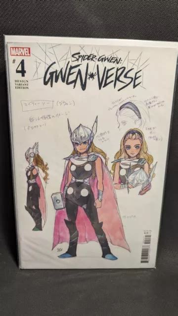Spider Gwen Gwenverse 4 2022 1100 Peach Momoko Design Variant Thor