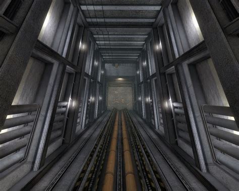 black mesa lambda freight elevator shaft image phaota indiedb
