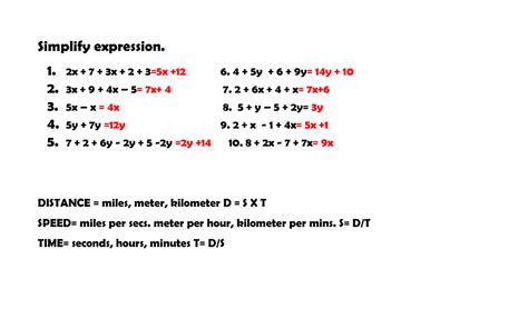 Simplify Expression Reviewer Diploma In Office Management Technology Simplify Expression