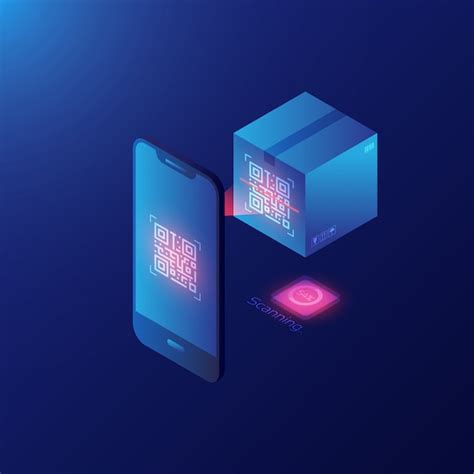 Premium Vector Qr Code Scanner Template