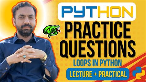 Lec 31 Practice Questions For Python Beginners For Loops Python Full Course Youtube