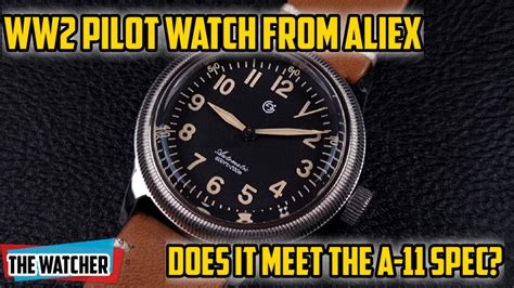 Ww2 A 11 Type Pilot Watch Keaouris Full Review The Watcher Youtube