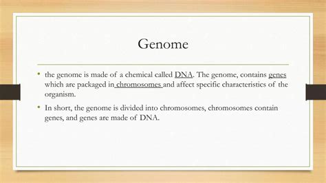 introduction to genomics pptx