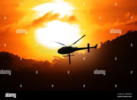 light multi purpose helicopter of classic single rotor scheme stock