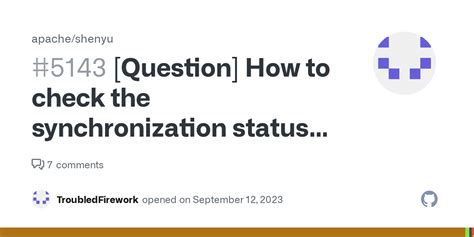Question How To Check The Synchronization Status Between The Admin