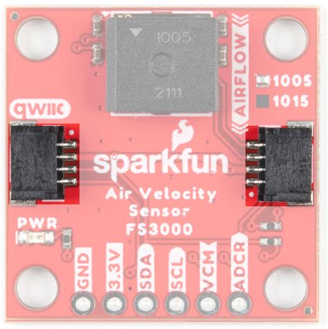 Air Velocity Sensor Breakout Fs3000 Hookup Guide Sparkfun Learn