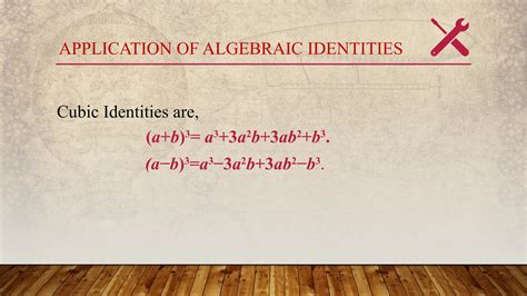 Algebraic Identities With Related Problems Pptx