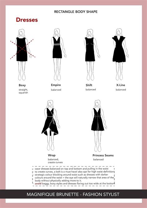 Body Shape Ultimate Guide Part 2 Rectangle Shape Magnifique