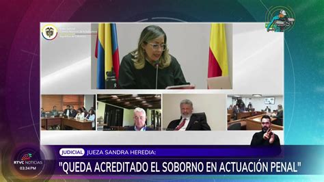🚨⚖️ Atención Hace Momentos La Jueza Sandra Heredia Acreditó El