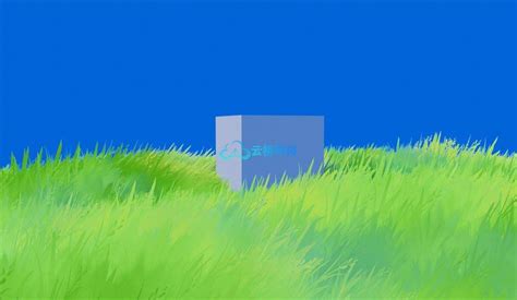 Blender风格化草地制作插件 Stylized Grass With Geometry Nodes云桥网cg资源站