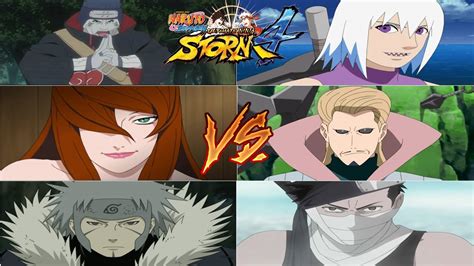 Mei Terumi Tobirama Kisame Vs 2 Mizukage Zabuza Suigetsu Nsuns4