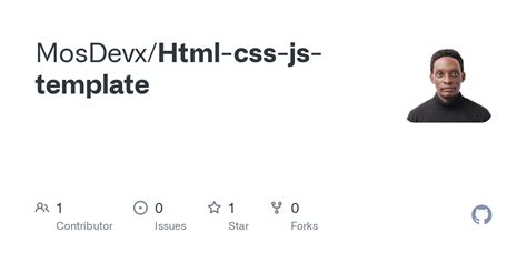 Github Mosdevxhtml Css Js Template