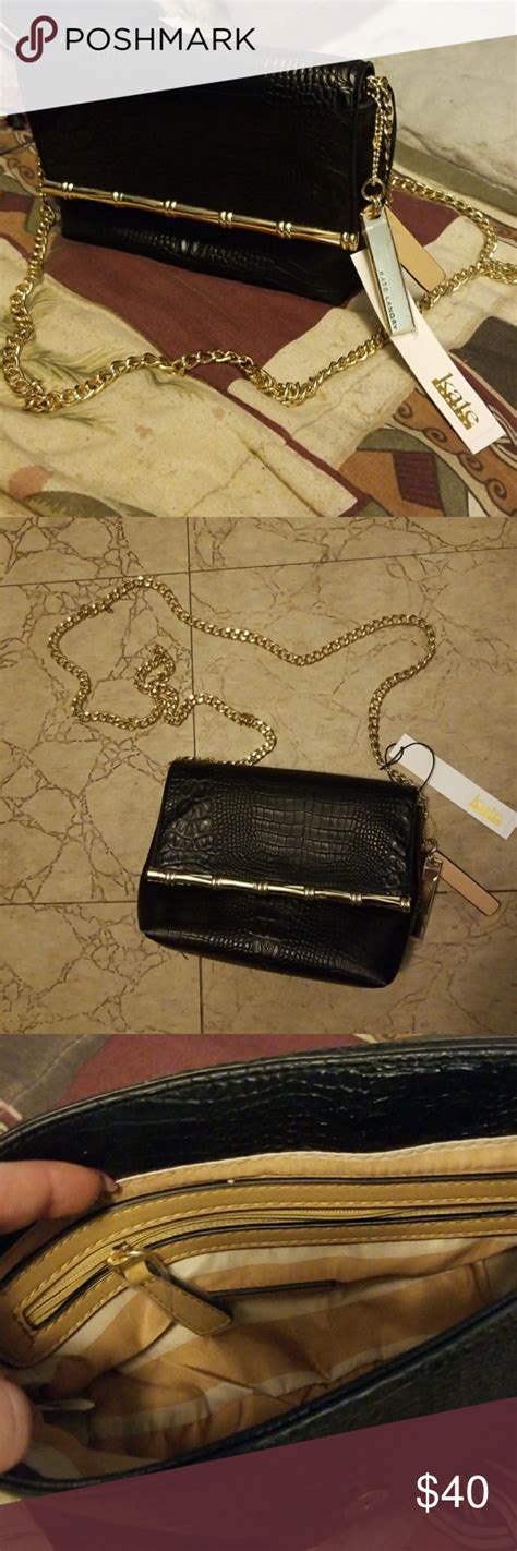 Nwt Kate Landry Crossbody Leather Handbag Purse Trending Handbag