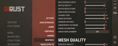 Настройки Rust как правильно настроить графику в раст на ПК