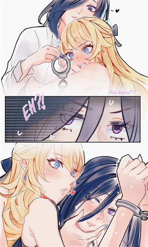 Navia And Clorinde Genshin Impact Drawn By Aoiabyss Danbooru