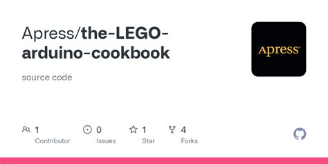 github apress the lego arduino cookbook source code