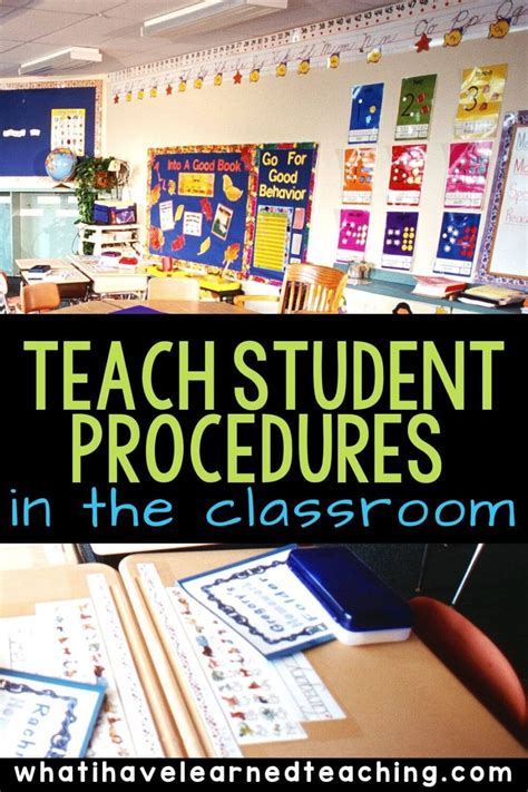 29 Essential Classroom Procedures And Routines