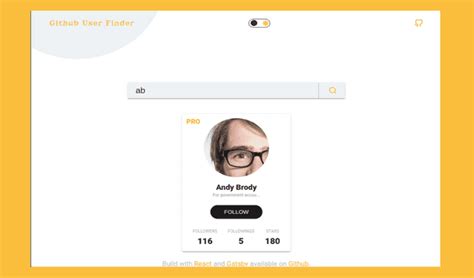 Github User Finder