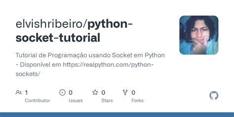 Github Elvishribeiropython Socket Tutorial Tutorial De Programação Usando Socket Em Python