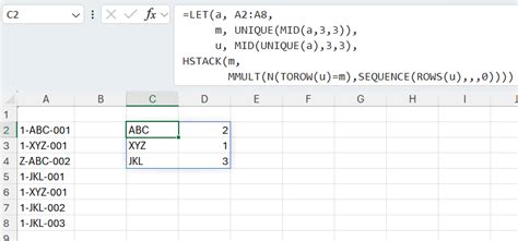 Excel How To Countif But Only Unique Values Stack Overflow