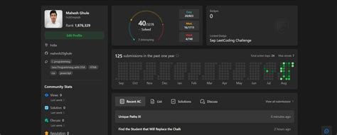 Mahesh Ghule On Linkedin Leetcode Dsa Coding Softwareengineering