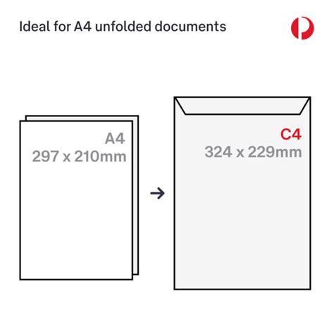 International Prepaid Envelope C4 10 Pack Envelopes And Satchels