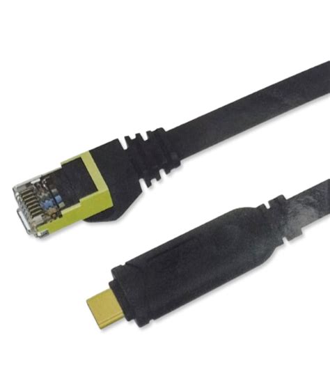 Cable Usb Tipo C A Rj 45 Para Consolas De 1 80 Metros Rj45 Netcom Compukaed