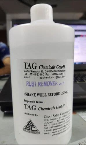 Liquid Rust Remover At ₹ 170litre Rust Removers In Gurgaon Id