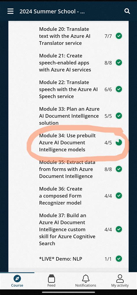 Cannot Obtain The Certificate As The Module 34 Is Not Being Marked As Completed Report An