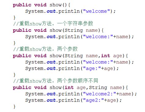 Java学习笔记十二 Java中方法的重载 pureqh 博客园