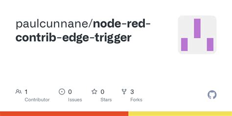 github paulcunnane node red contrib edge trigger