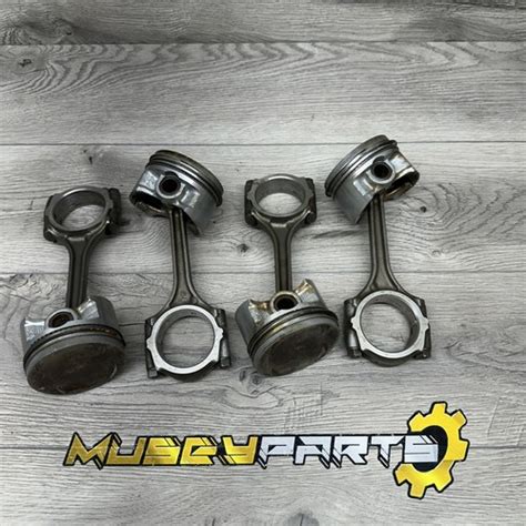 96 00 Honda Civic Ex D16y8 Connecting Rods And Pistons Oem 1 6 Liter Ebay