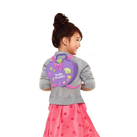 Polly Pocket Go Tiny Backpack Compact Theme Park Smyths Toys Uk