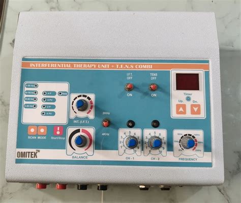 Omitek Interferential Therapy Ift And Tens Combi Physiotherapy Unit