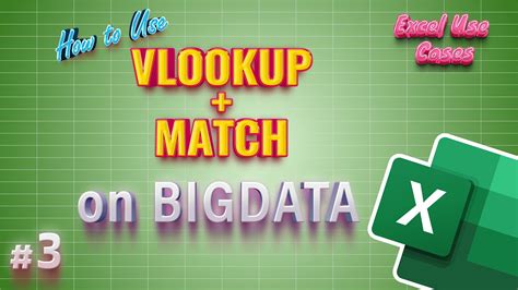 3how To Apply Vlookup On Large Big Data In Excel Youtube