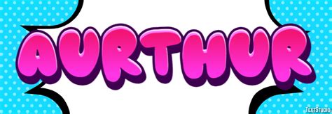 Aurthur Text Effect And Logo Design Name Aurthur Text Effect And Logo Design Name