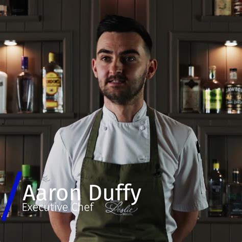 Meet Aaron Duffy Executive Chef At Castle Leslie Estate 🏰 Aaron And